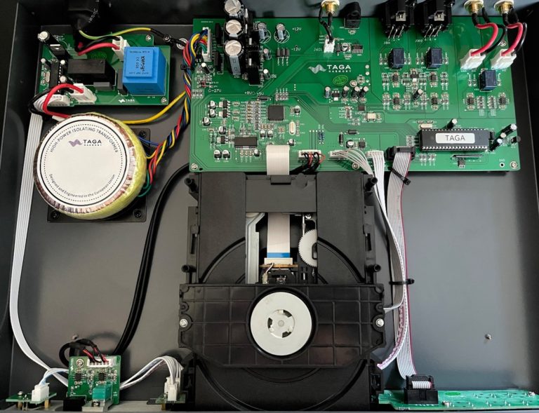 Taga Harmony TCD-50: CD player με XLR εξόδους και Sabre DAC - hxosplus