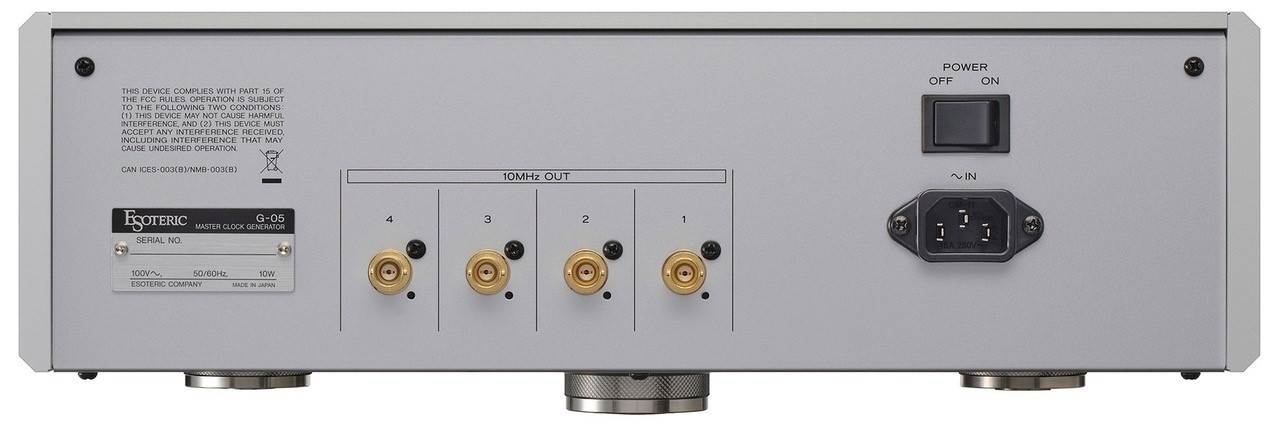 Esoteric G-05: Εξωτερικό Master ρολόι στα 10MHz για τέλειο συγχρονισμό ...