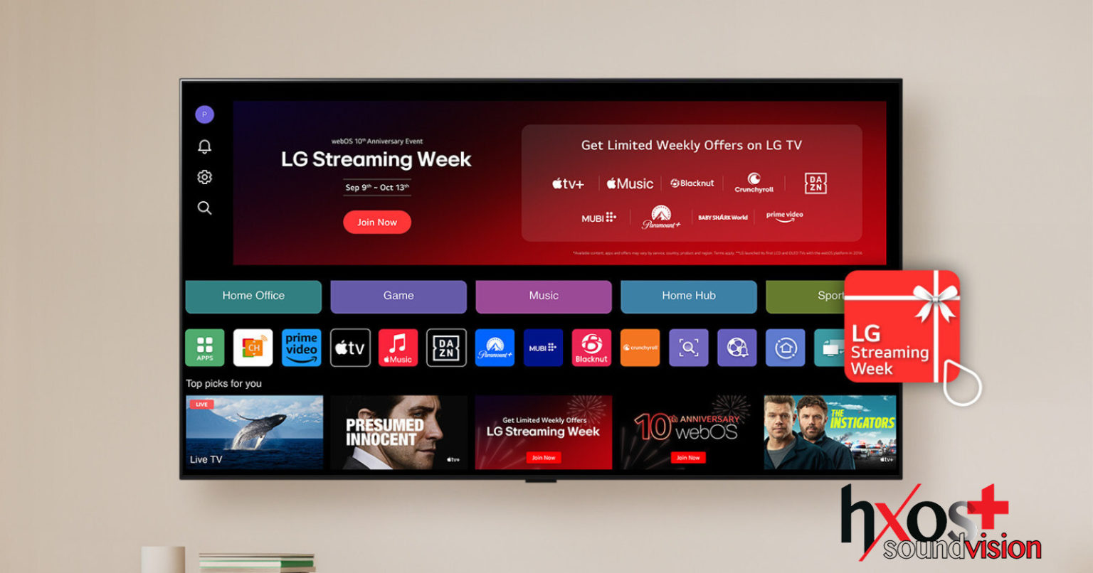 LG Streaming Week: H LG γιορτάζει τα 10 χρόνια του webOS και κερνάει δωρεάν streaming υπηρεσίες ...